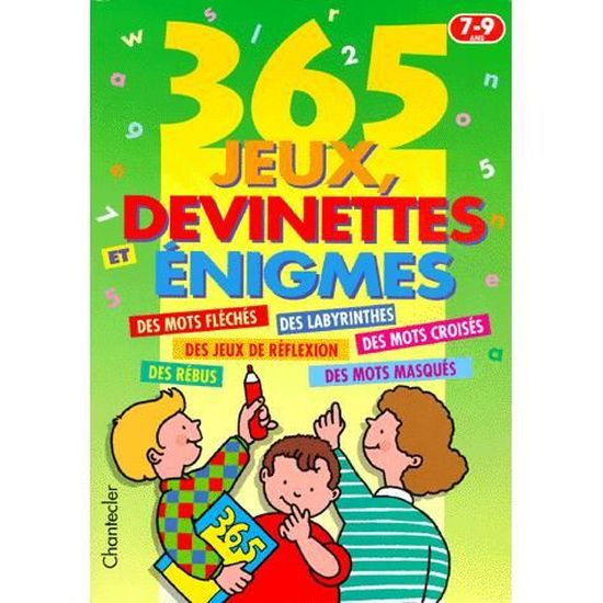 365 JEUX, DEVINETTES ET ENIGMES - Cdiscount
