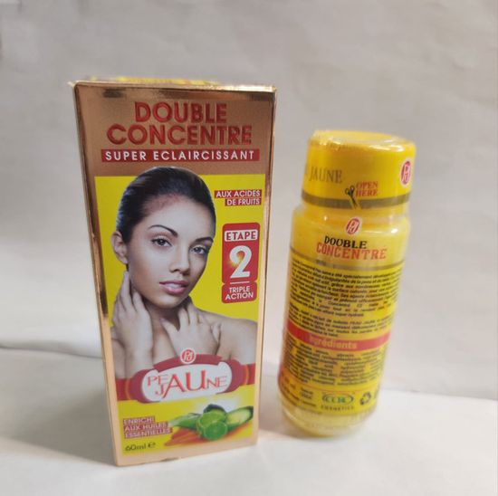 LAIT ET DOUBLE CONCENTRÉ PEAU JAUNE - Cdiscount Au quotidien