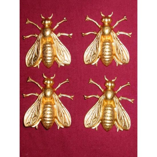 Lot de 4 abeilles Napoléon * - Cdiscount Maison