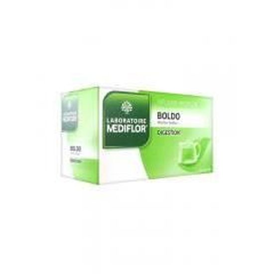 Médiflor Infusion Boldo 24 sachets - Cdiscount Au quotidien