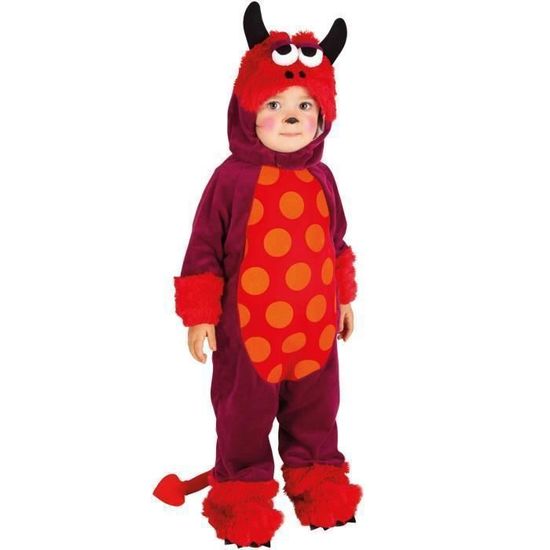 Déguisement de Monstre Diable pour bébé - RUBIE'S - 12 mois - Noir ...