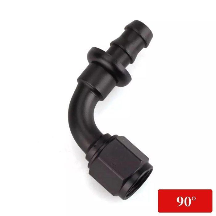 Raccord d'extrémité de tuyau de carburant AN4/AN6/AN8/AN10/AN12,pour adaptateur de tuyau de gaz ...