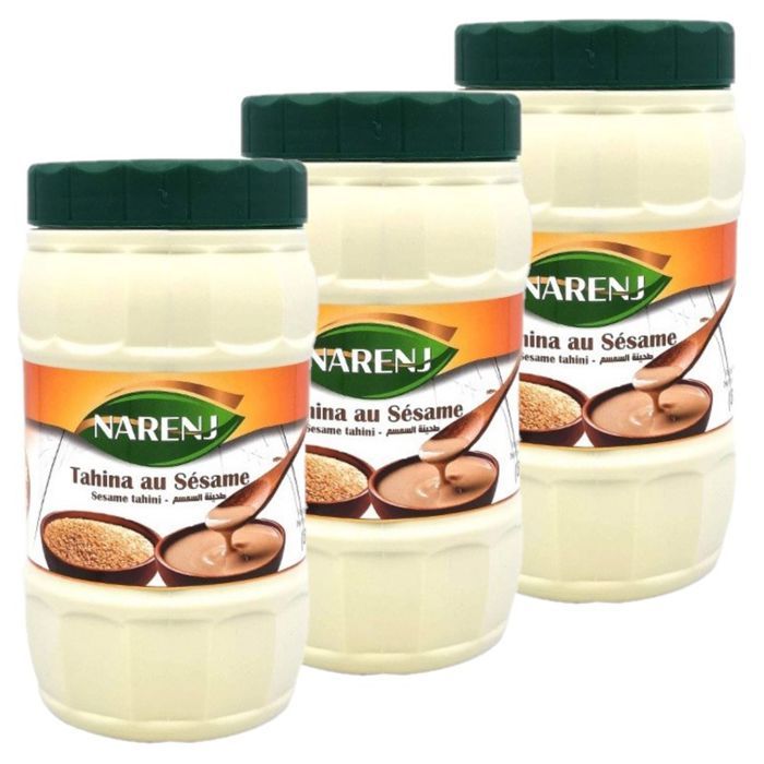 Narenj - Lot 3x Tahin / Crème de sésame - Pot 800g - Cdiscount Au quotidien