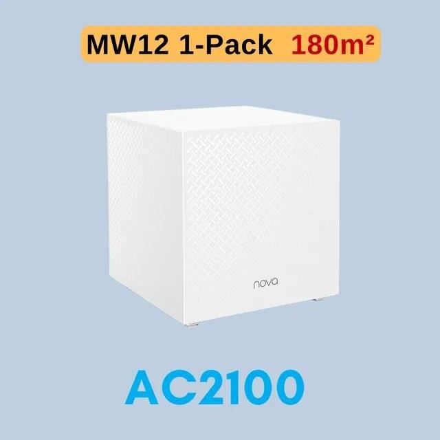 AC2100 1 pack - Tenda Maille Routeur Wifi 2100mbps MW12 Gigabit Double bande Sans Fil Roteador ...