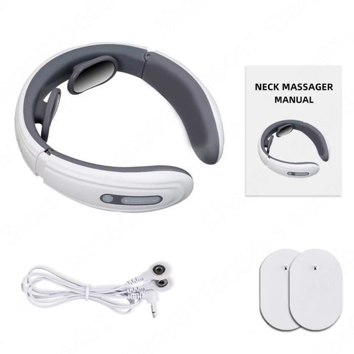 Blanc - Masseur électrique pour le cou et le dos, Machine de Massage ...