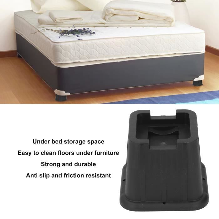 Rehausseurs de meubles - AKOZON - 3 pouces - Ergonomiques - Plastique - 6 pièces - Cdiscount ...