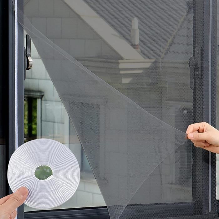 Moustiquaire Adhésive pour Fenêtres, Moustiquaire Protection Contre ...