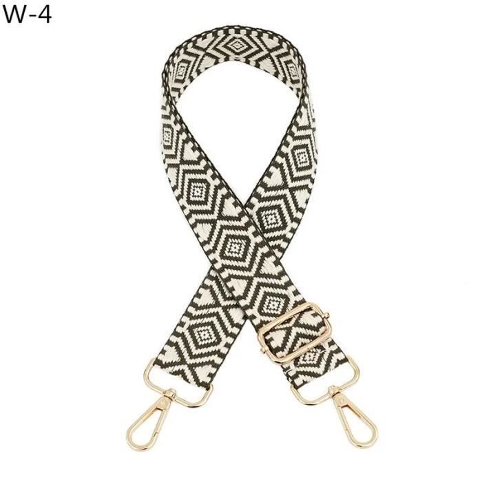 Sangle de sac à bandoulière colorée Foy Obag initiée,sangle en tissu de remplacement,sangles ...