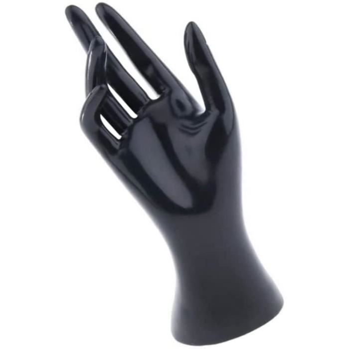 Affichage de bijoux à la main Mannequin, Mannequin Hand Bijoux Affichage Stand PVC Bracelet ...