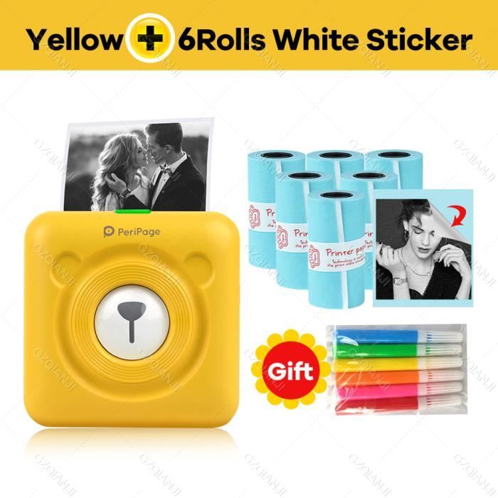 Mini-imprimante Photo Portable Bluetooth - YE - Impression thermique ...