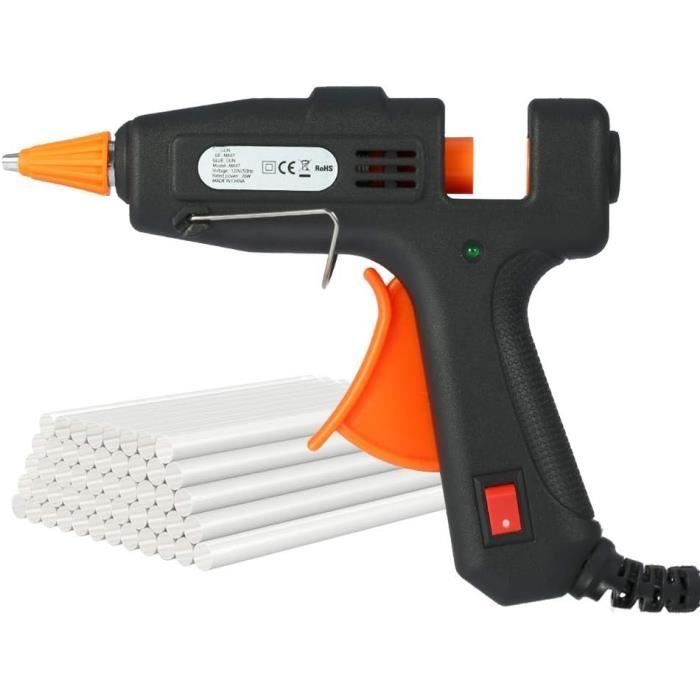 Hot Melt Gule Gun, 20W Mini Pistolet À Colle Thermique Avec 50 Bandes ...