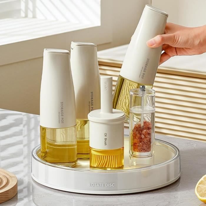 Plateau Tournant, Plateau Tournant Frigo De 29Cm De Grande Capacité, Matériau En Acier ...