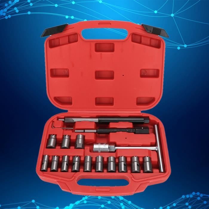 Dilwe Coupe-siège d'injecteur diesel Ensemble de Coupe de Siège D ...