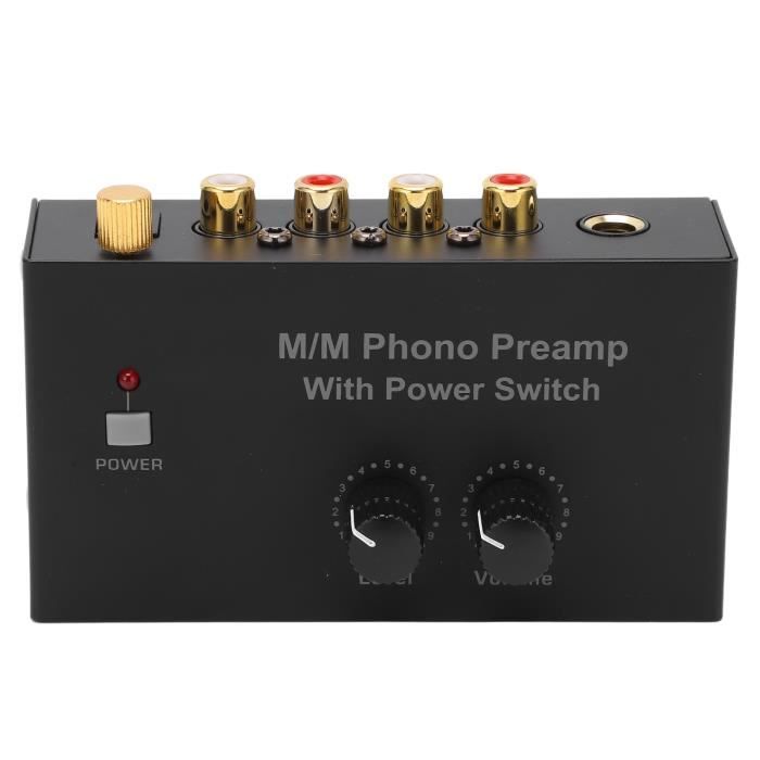 Préampli phono pour platine vinyle - DILWE - Ultra compact - Connexions ...