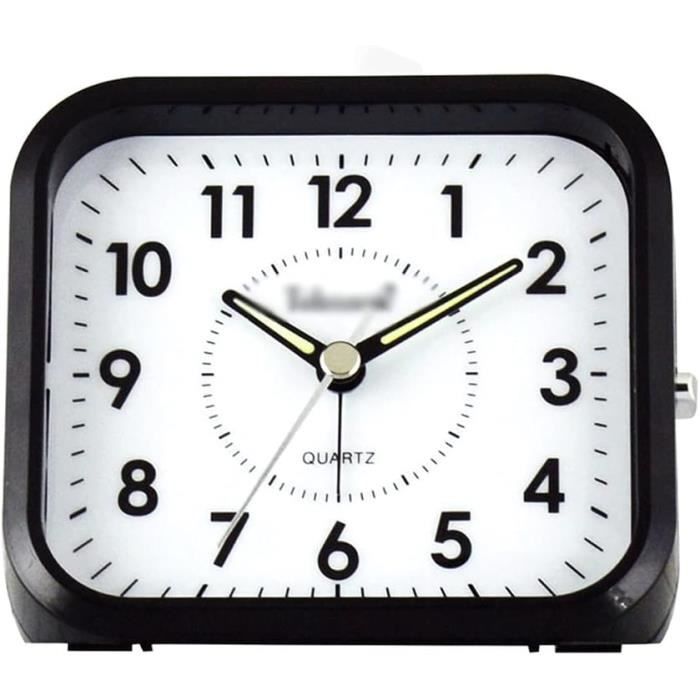 Créatif Réveil Simple, Mignon Rond Carré Portable Snooze Beaucoup De ...