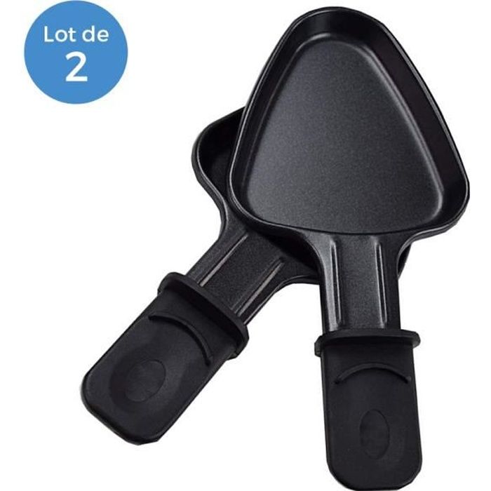 Coupelle à raclette avec revêtement anti-adhésif 19x10cm [Lot de 4 ...