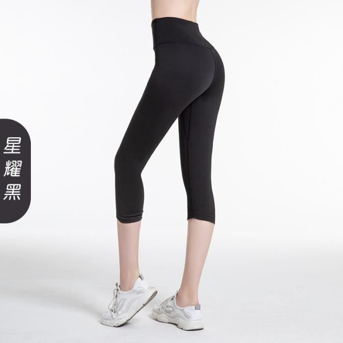 Pantalon de sport,Pantalon élastique de Yoga taille haute pour femme, collant de Sport, Fitness ...
