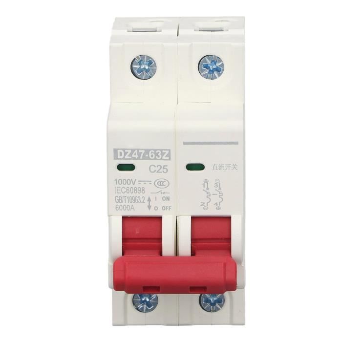 CEN Disjoncteur de protection Disjoncteur domestique Disjoncteur MCB 2P ...