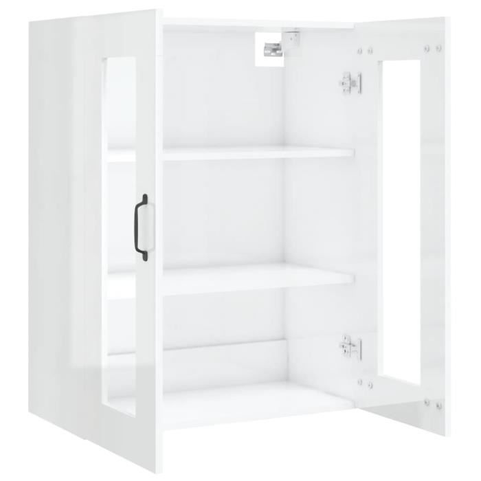 ABB Armoire murale suspendue Blanc brillant 69,5x34x90 cm - Qqmora ...