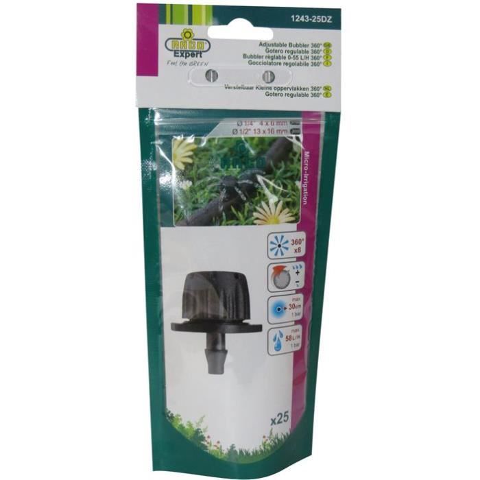 Micro goutteur bubbler arrosage enterré - 0 à 6L/h - Cdiscount Jardin