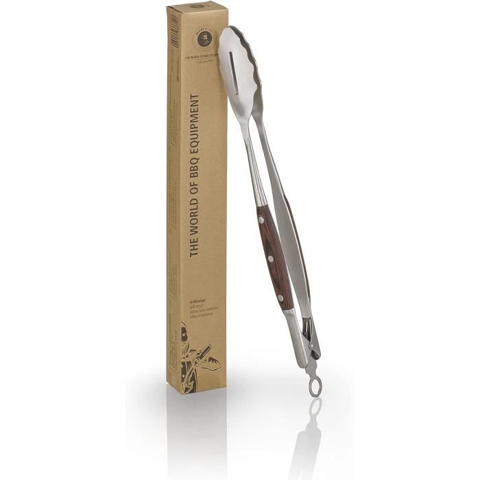 Buddy's BBQ Pince à barbecue XXL, 46 cm, pince multifonction, pince à ...