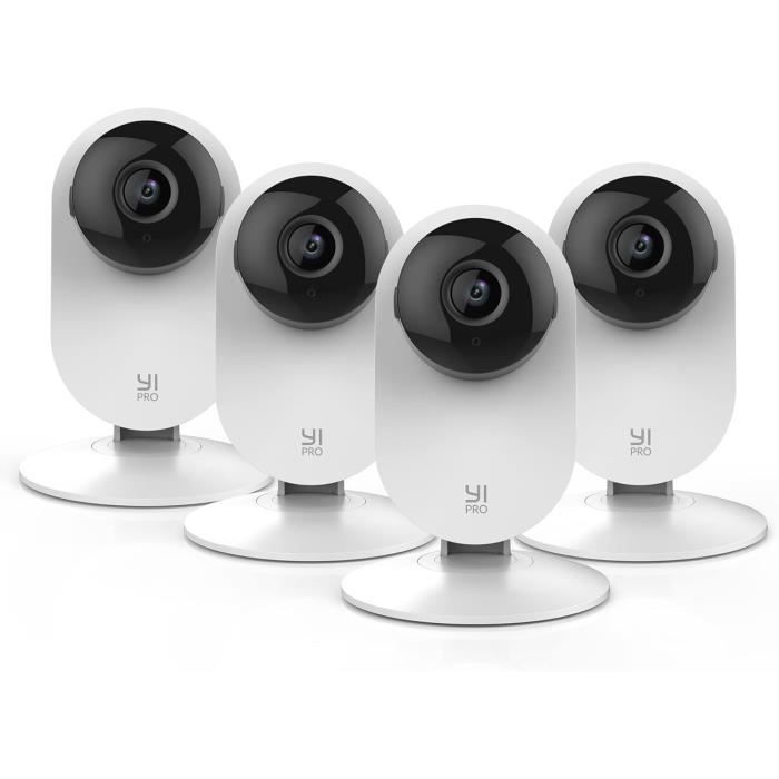 4Pack Pro 2K (3Mp) Camera Surveillance Wifi Intérieur Avec Audio ...
