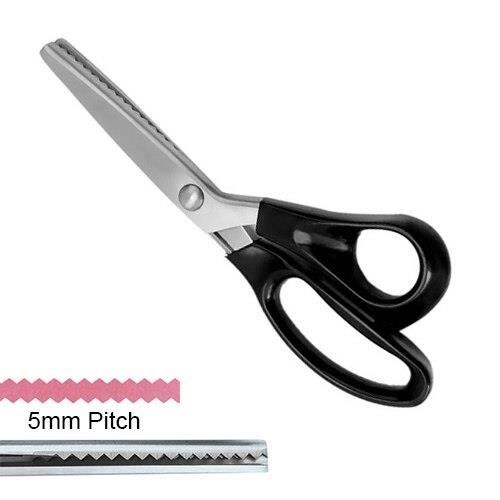 CISEAUX DE COUTURE,Triangle 5mm--Ciseaux à coudre Zig Zag, outil de bricolage, ciseaux à pincer ...