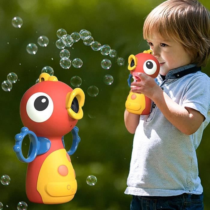 Machine à bulles portable pour enfants, machine à faire des bulles ...
