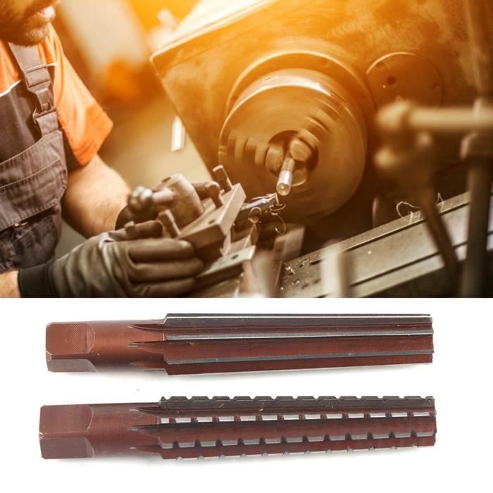 HEG Alésoir de machine Ensemble D'outils de Coupe D'alésoir Conique HSS ...