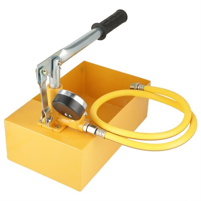 SURENHAP Pompe hydraulique manuelle 2.5Mpa 25KG Outil de testeur de ...