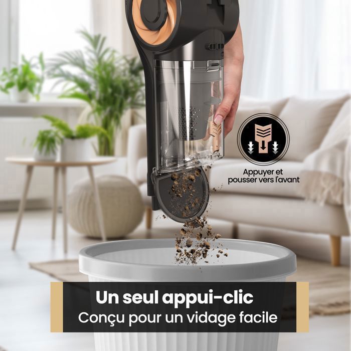 Aspirateur Balai Sans Fil LAMZIEN V9PRO - 35kPA - 40min d’autonomie ...
