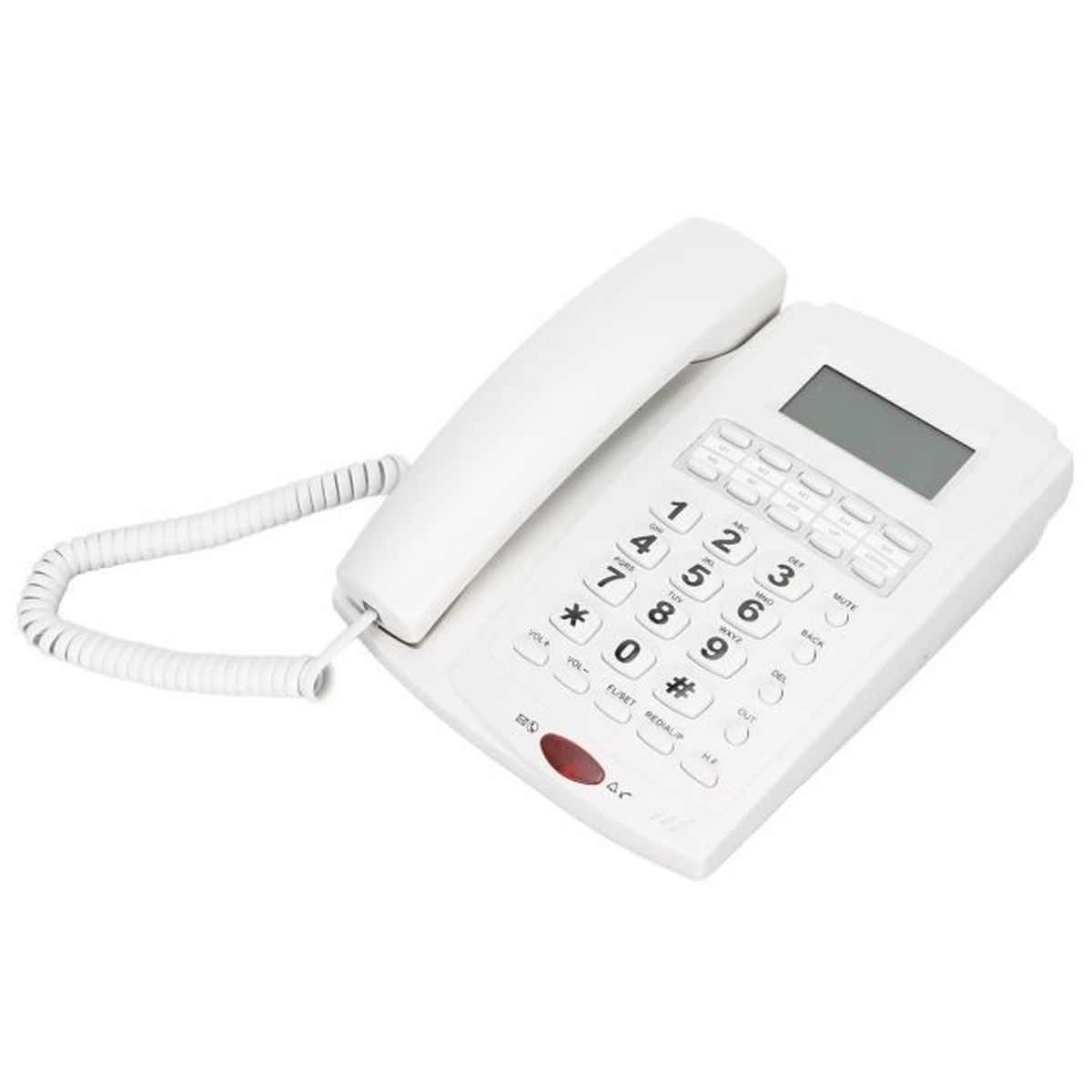 KEM Téléphone fixe d'identification de l'appelant 101‑A Téléphone de ...
