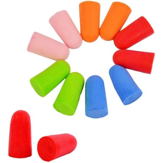 3M 1100 Bouchons D'Oreille En Mousse Jetables Souples Et Confortables ...