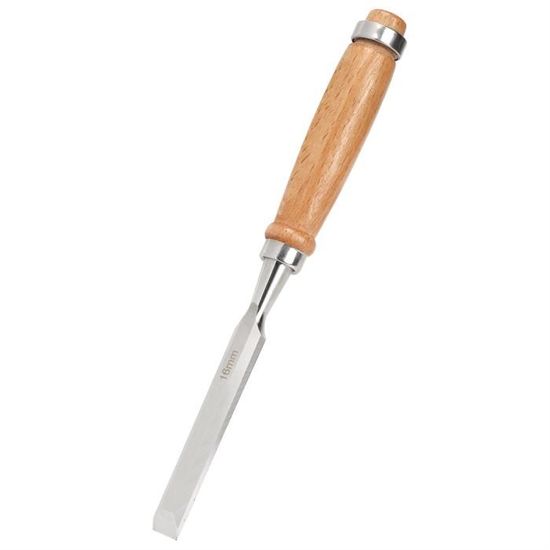 Burin - Outils de travail du bois - 16 mm - Acier allié au chrome ...