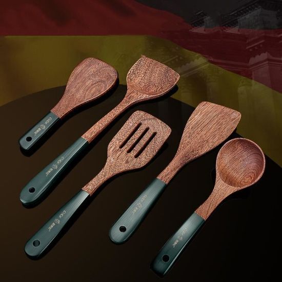 Ustensile de cuisine,Ustensile de cuisine en bois naturel wengé ...
