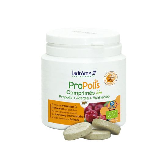 Ladrôme Propolis Comprimés Acérola Echinacée Bio 40 comprimés à croquer ...