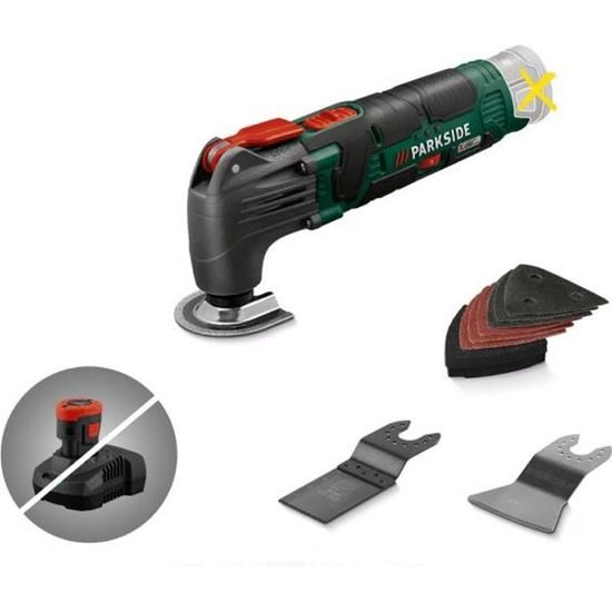 PARKSIDE® Outil multifonction sans fil »PAMFW 12 C3«, 12 V Travaux ...