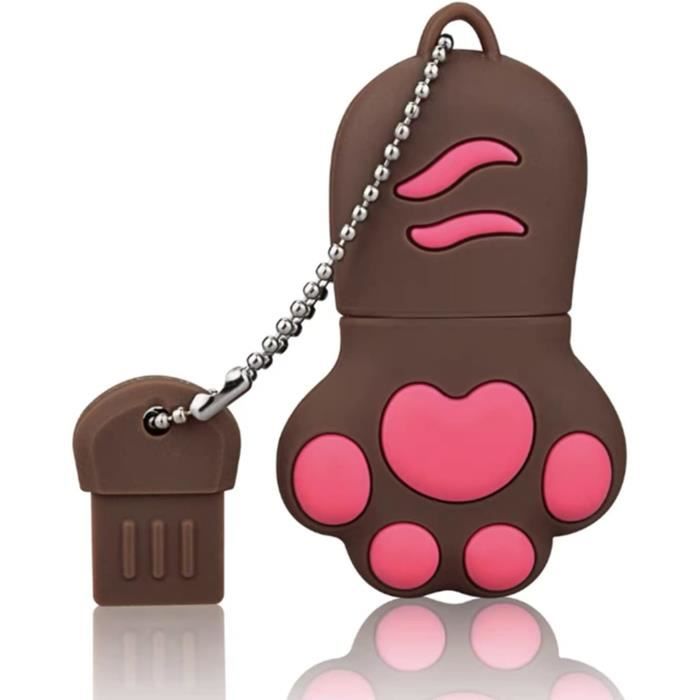 Clé USB 3.0 Flash Drive Cartoon Cat Paw Pen Drive Haute Vitesse ...