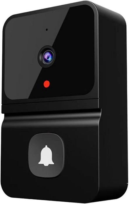 Sonnette vidéo WiFi sans fil sonnette intelligente visuelle sonnette de ...
