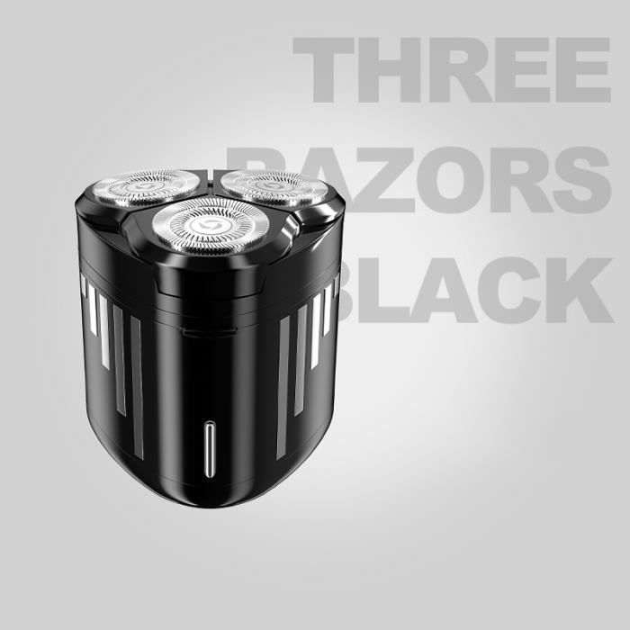 Noir - Rasoir électrique aste pour homme, kit de rasoir lointain ...