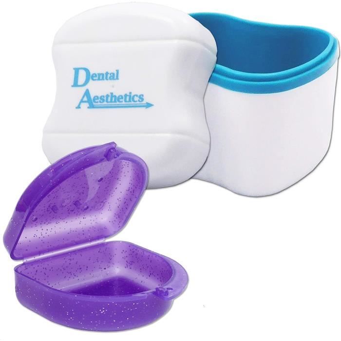 Bains Pour Prothèses Dentaires - Bain Dentiers & Etui Rangement ...