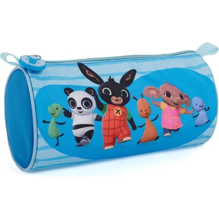 Petite Trousse Scolaire Bing Pour Enfant - Mini Étui À Crayons Bleu ...