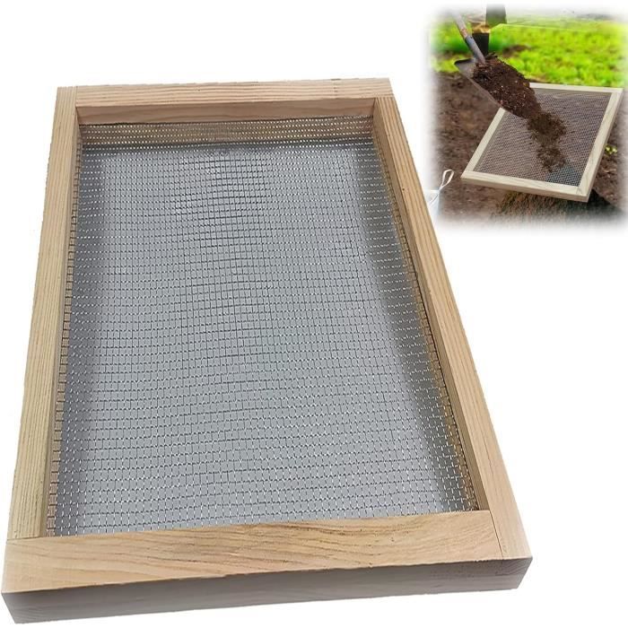 Tamis De Sol En Bois - Jardinage - Tamis À Compost En Maille ...