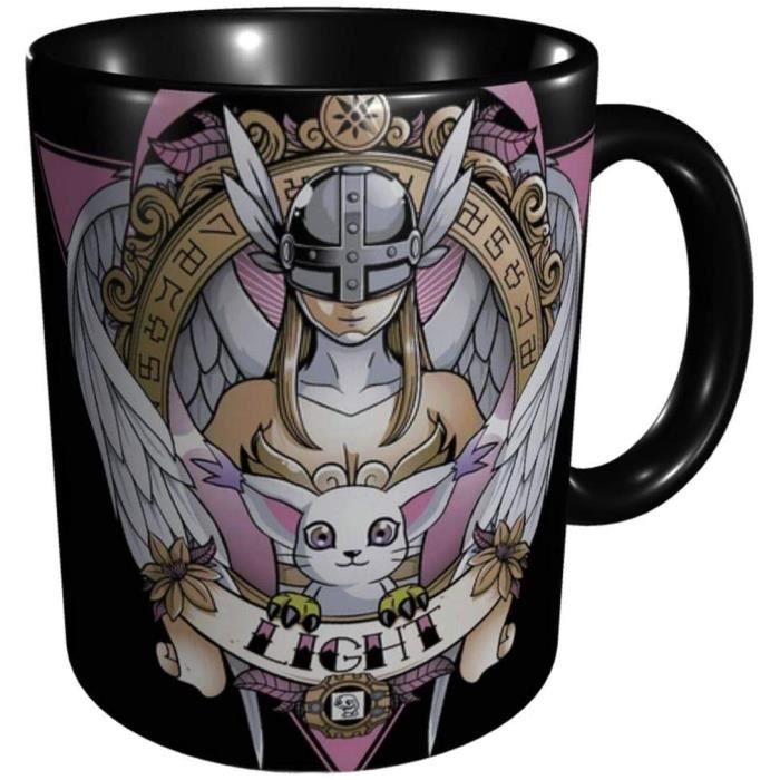 Digimon Angewomon Anime 11 oz tasse à café en céramique tasse à thé[257 ...