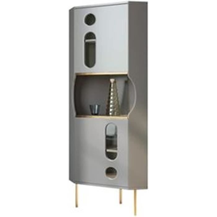 Meuble de Rangement d'angle Meuble d'angle Étagère Simple Meuble ...