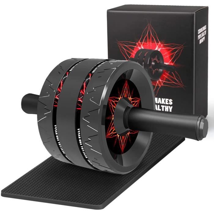 APPAREIL ABDO AB Roller Wheel, Roue AB avec Tapis pour Les Genoux ...