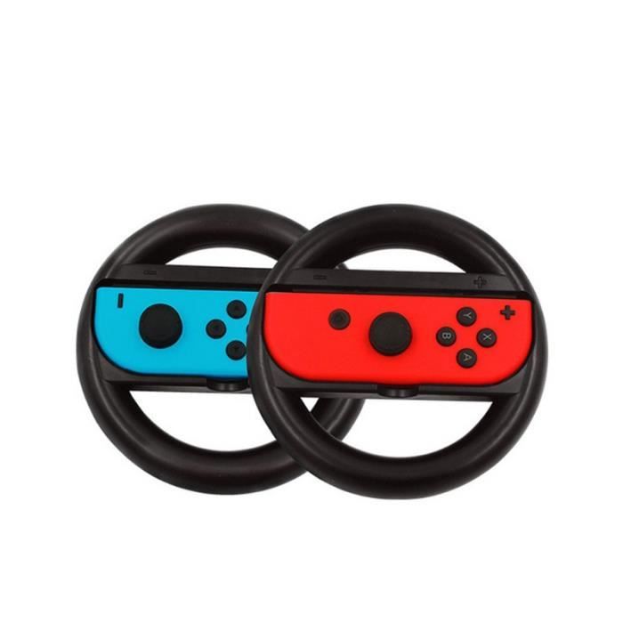Manette jeux vidéo,Volant de course pour nintendo Switch, 2 pièces ...