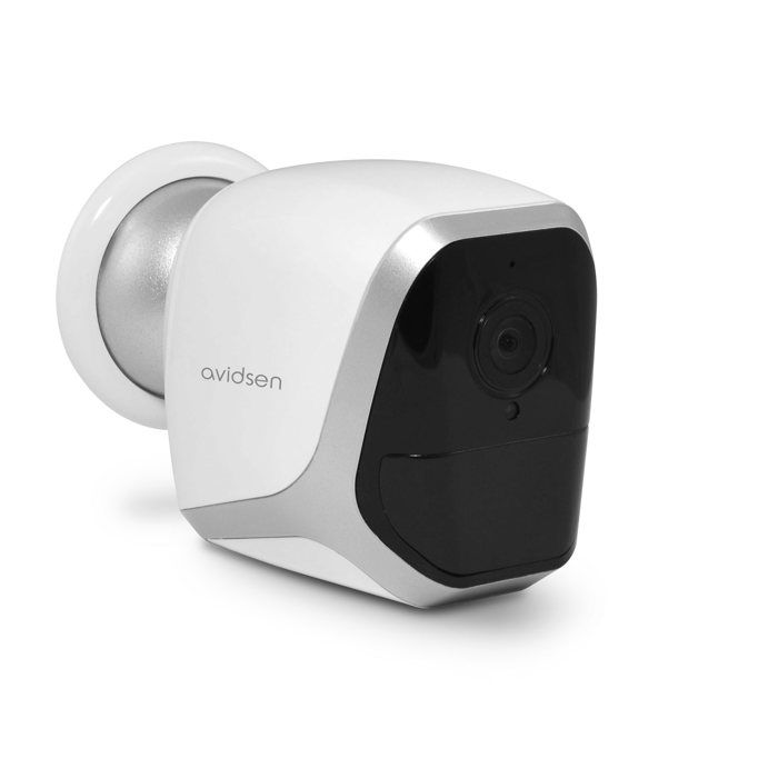 Caméra IP WiFi autonome sur piles - Avidsen - 720p - Vision nocturne ...