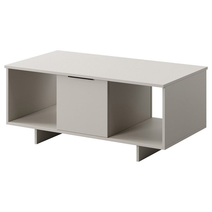 Canterbury - table basse - beige - 2 niches et 2 portes - 100 cm ...
