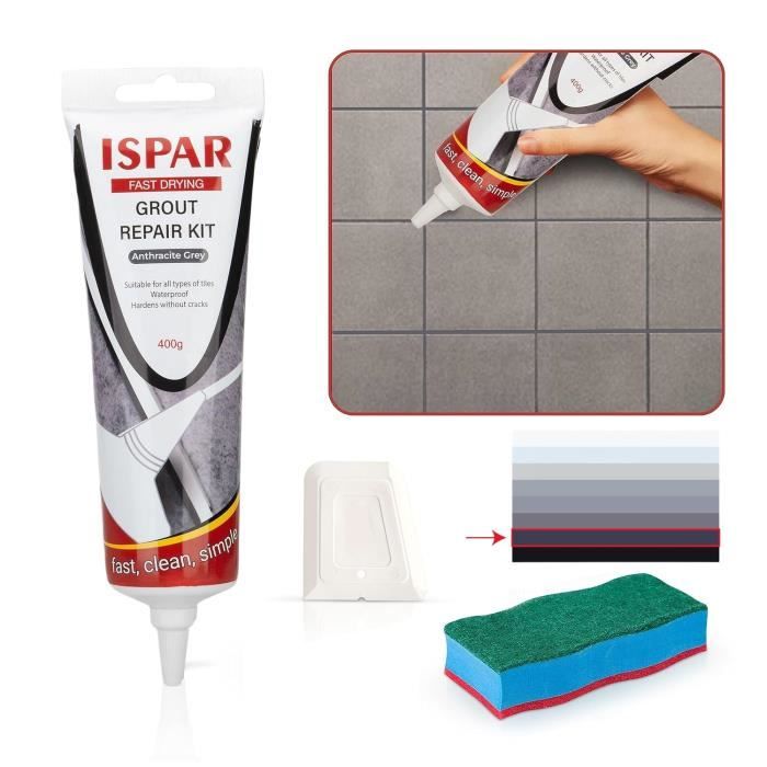 Kit De Réparation De Joints Pour Joints De Carrelage Avec Spatule Et ...